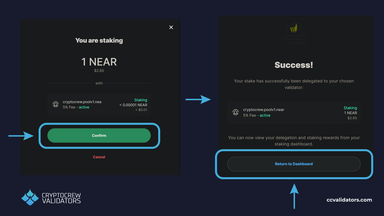 How to Stake Your NEAR Tokens on Desktop