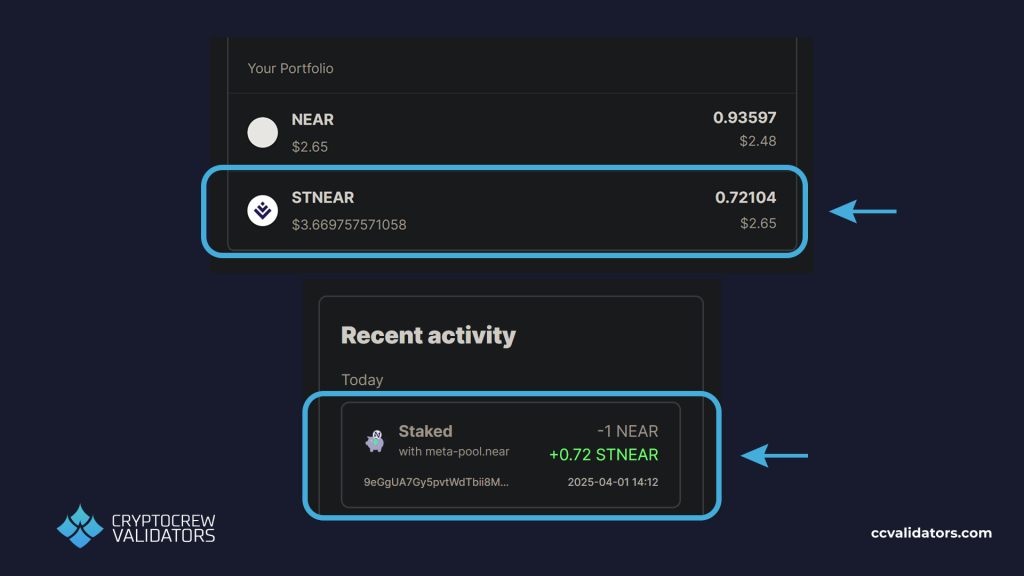 How to Stake Your NEAR Tokens on Desktop