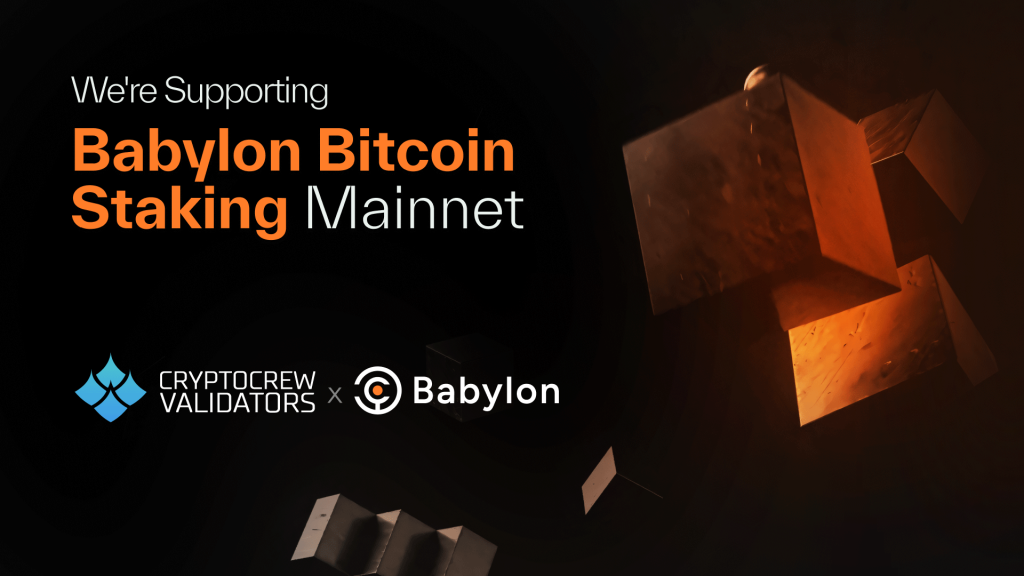 CryptoCrew Validators - We power the interchain.